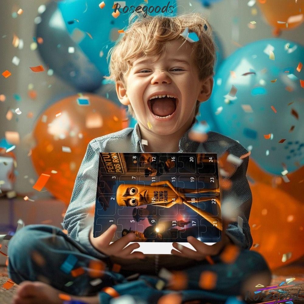 ROSEGOODS Sahur Figure Box, Tung Tung Tung Sahur 24PCS Tung Sahur ...