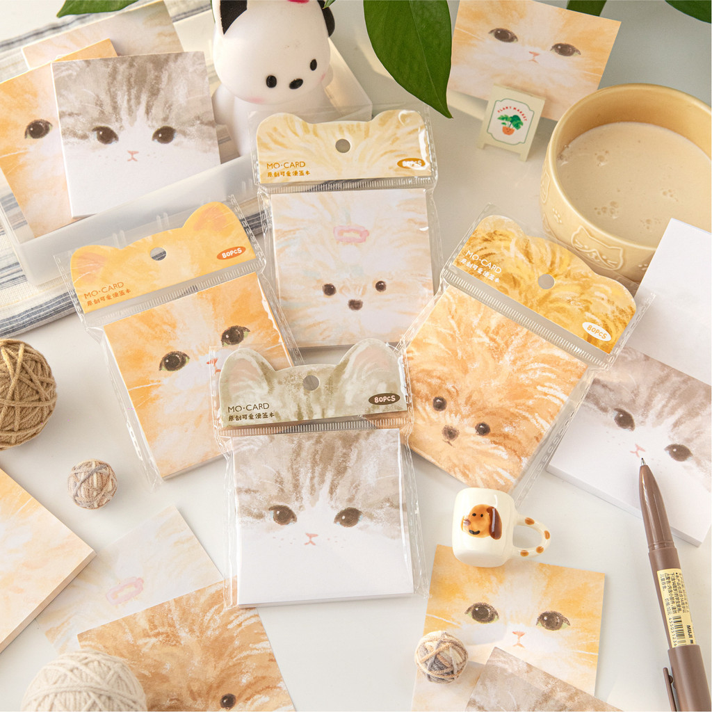 Non sticky sticky sticky sticky notes, cute pet stickers series, cute ...