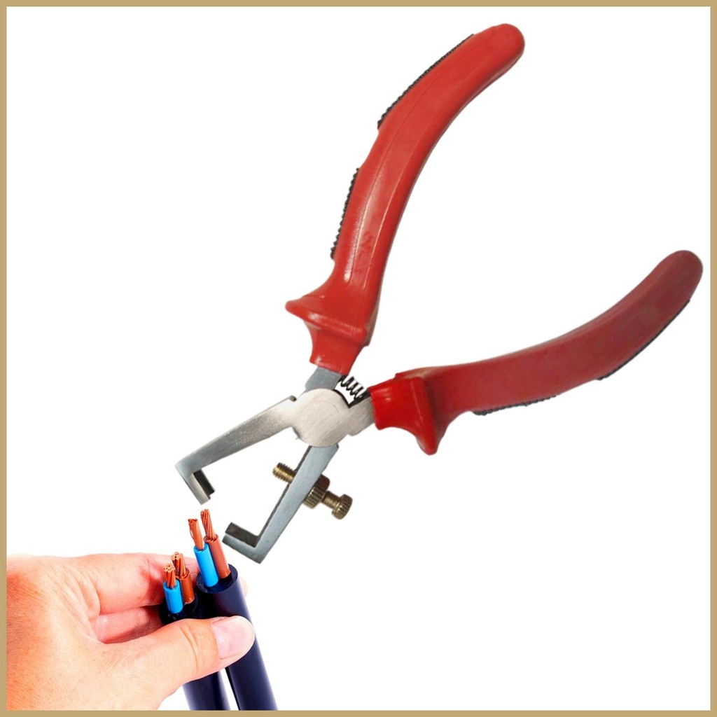 Wire Strippers Adjustable Professional Wire Crimper Ergonomic Hand ...