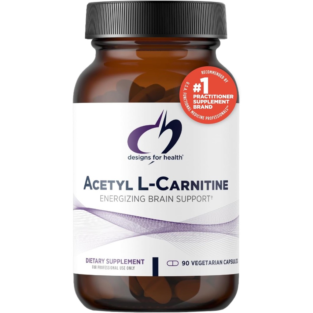 Designs for Health L-Carnitine Capsules 800mg - Energizing Brain ...
