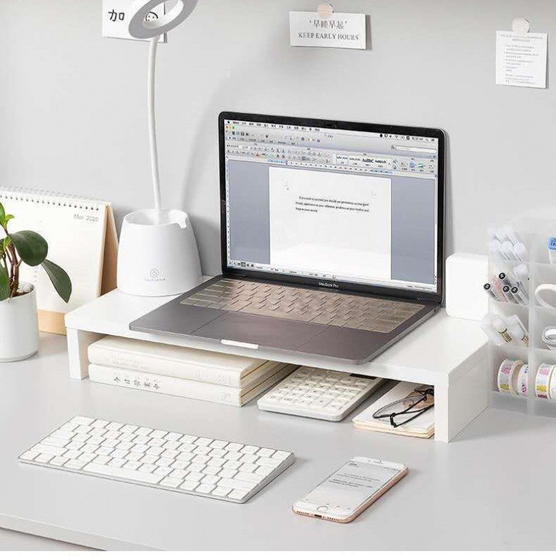 ShopWithJoyMonitor Stand Monitor Riser Desk Shelf Base Desktop Storage ...