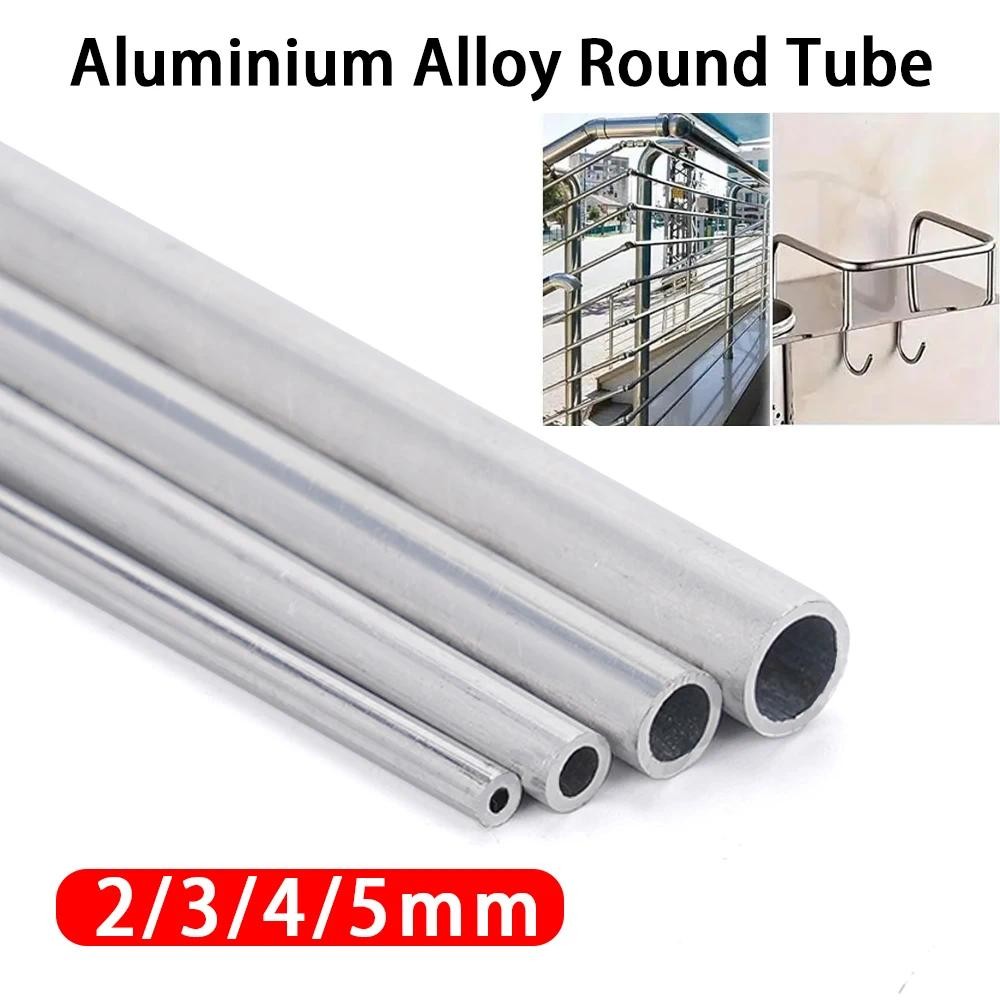 2/3/4/5mm Capillary Aluminum Tube Square Tube Long Circular Aluminum ...