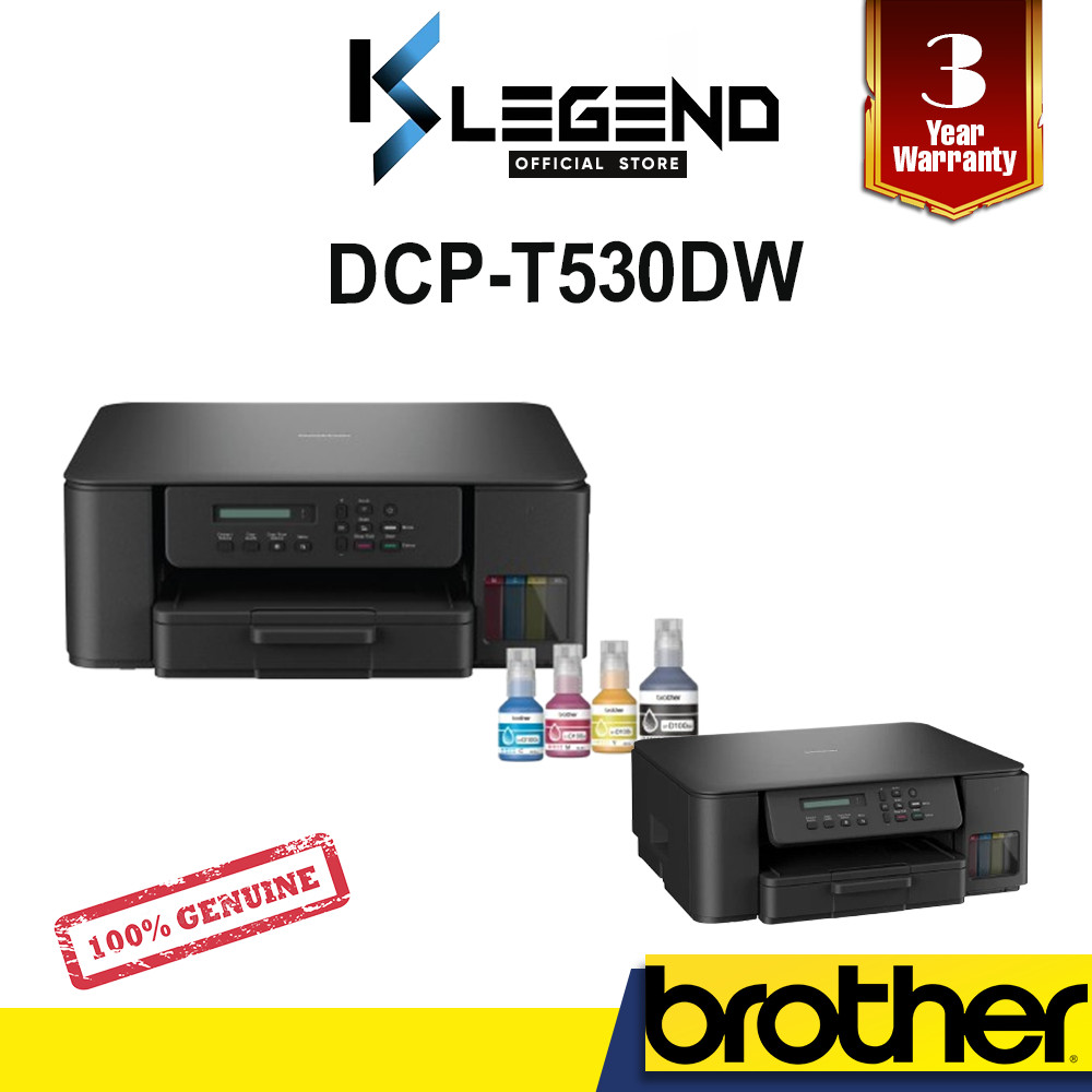 BROTHER DCP-T530DW Compact-sized printer, perfect for both home and ...