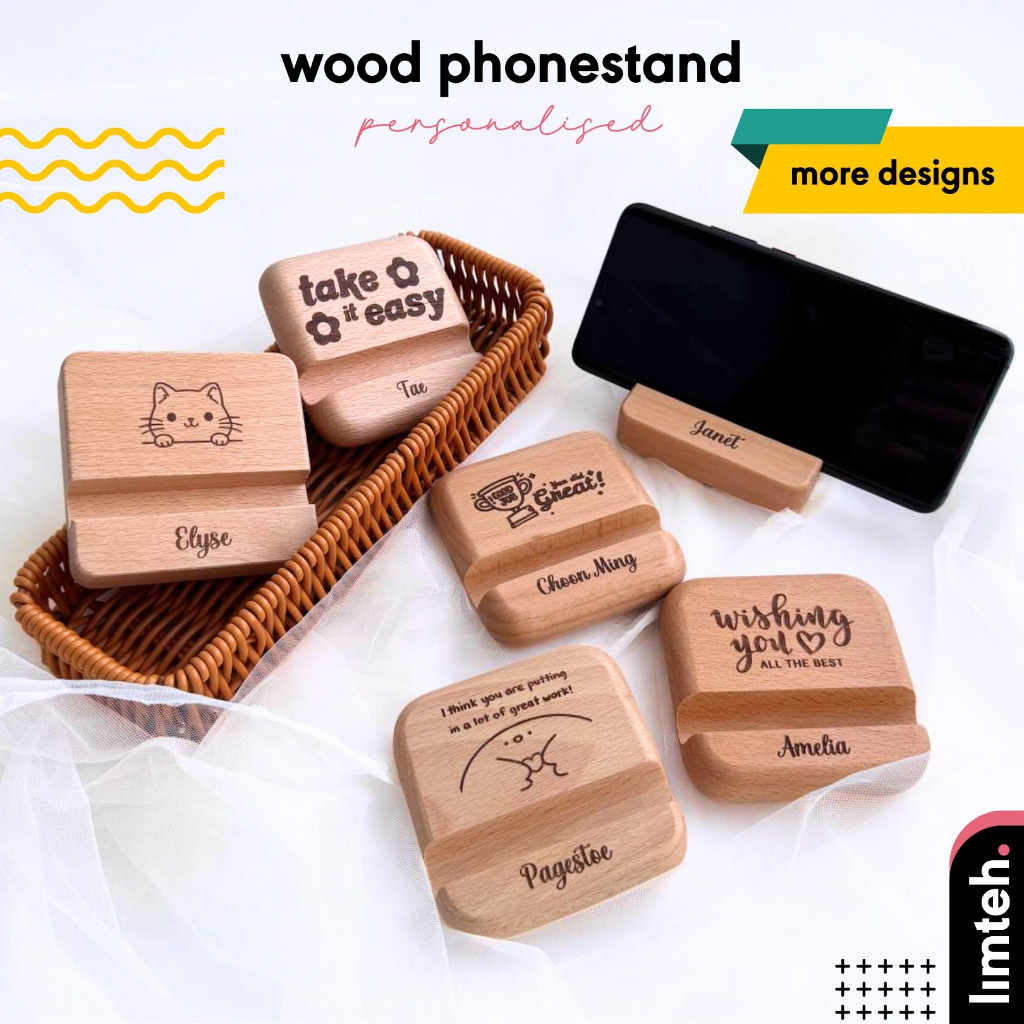 Personalised handphone stand Customised phone holder | Farewell Gifts ...