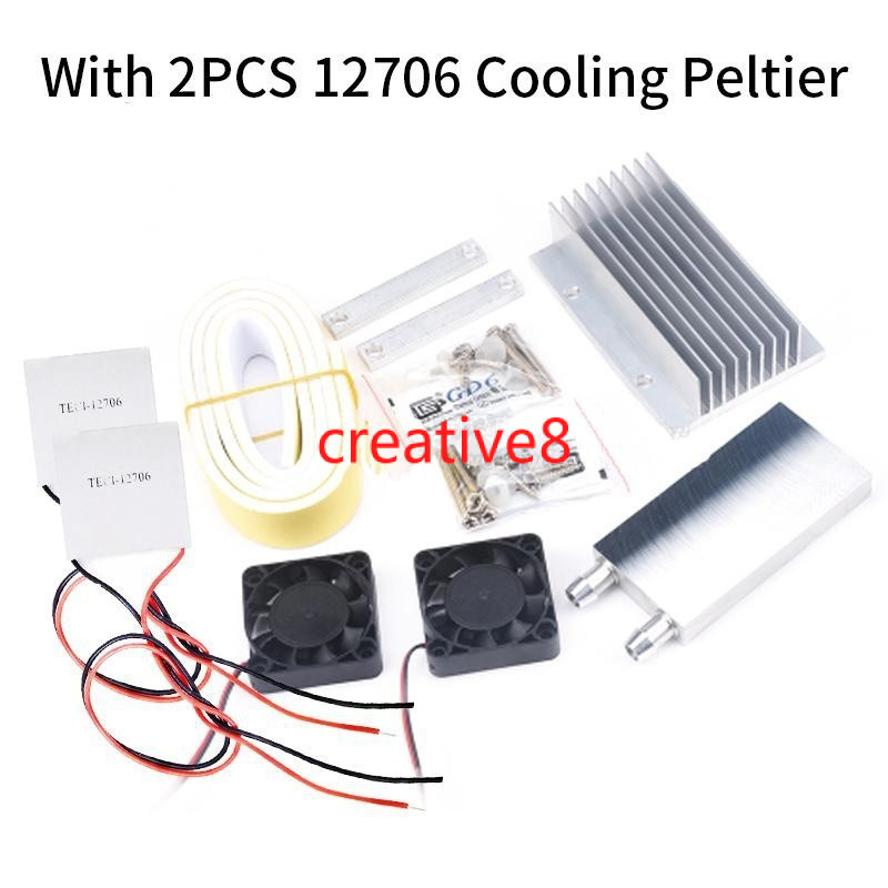 Semiconductor Refrigerator Set DIY Water Cooling Head Cooling System ...