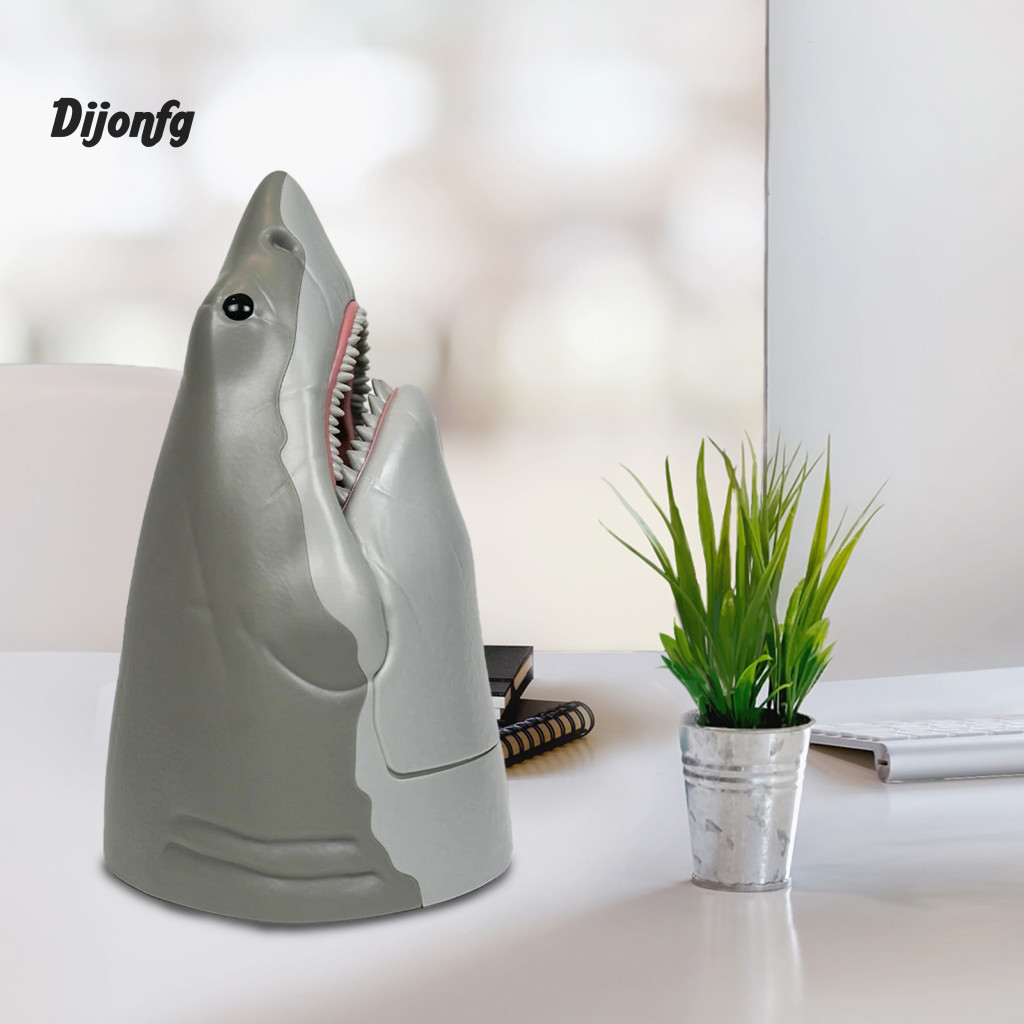 Shark Head Popcorn Container Movie Theater Snack Bucket Shark Head ...
