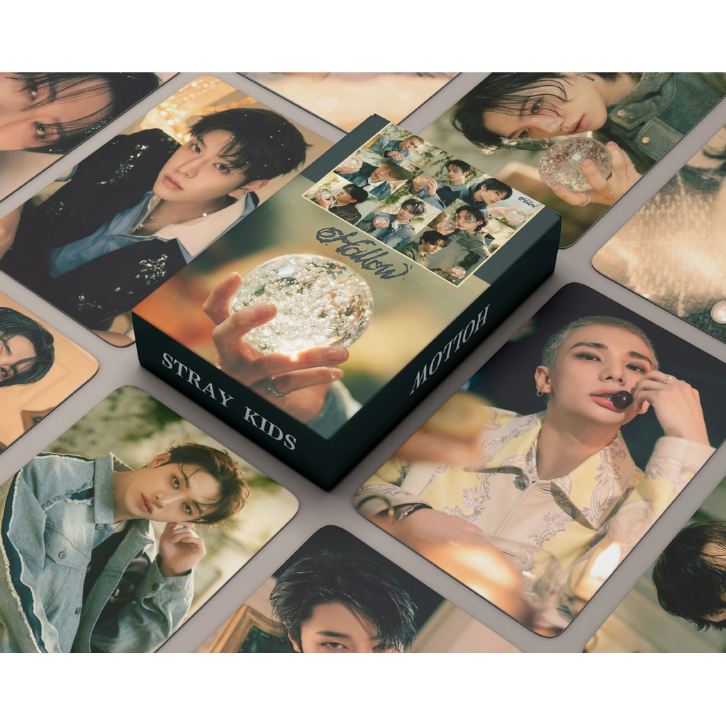 55-127pcs STRAY KIDS HOLLOW Lomo cards JAPAN 3rd Mini Album SKZ Mixtape ...