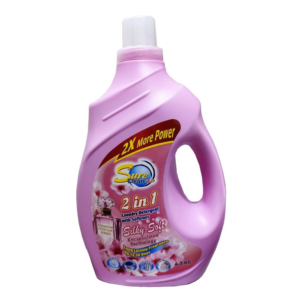 Sure Clean 2 in1 Laundry Detergent with Softener 4.3KG / 2 in 1 ...