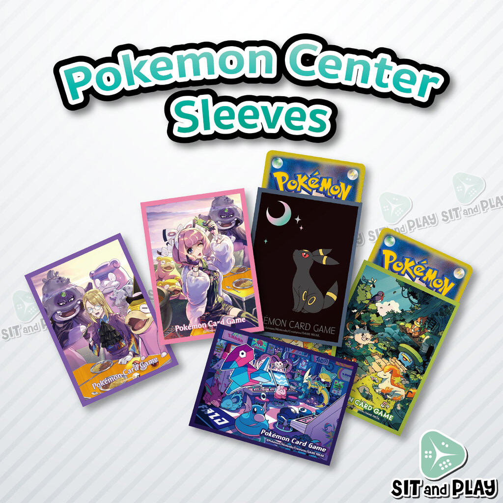 Pokemon Center-Sleeves (64 Envelopes) Original Copyright Card Envelope ...