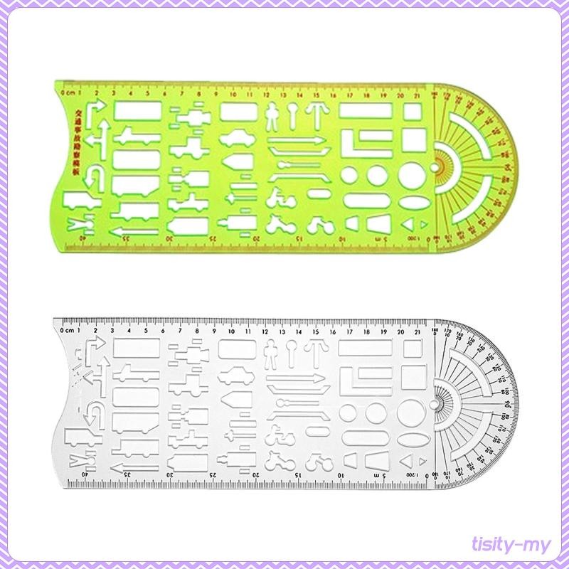 [TisityMY] Traffic Accident Drawing Ruler Professional Marking Project ...