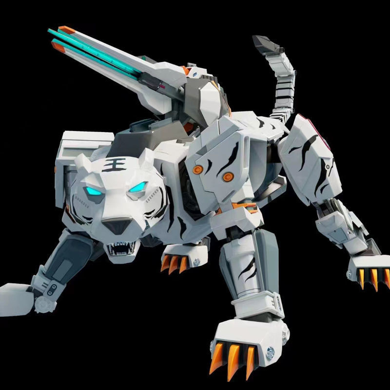 Transforming Tribe Spirit Monster King Kong Monster White Tiger Black ...