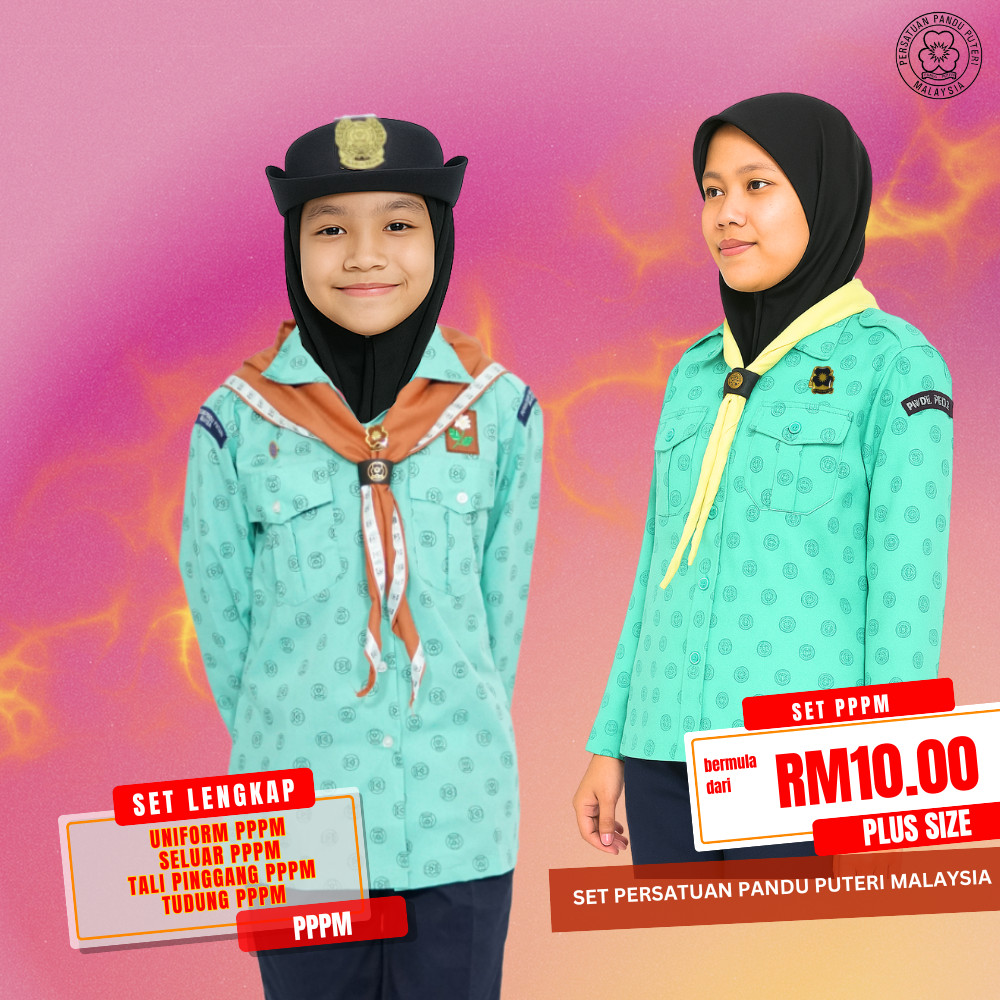 CY Set Lengkap UNIFORM Pandu Puteri / Pakaian Seragam Pandu Puteri ...