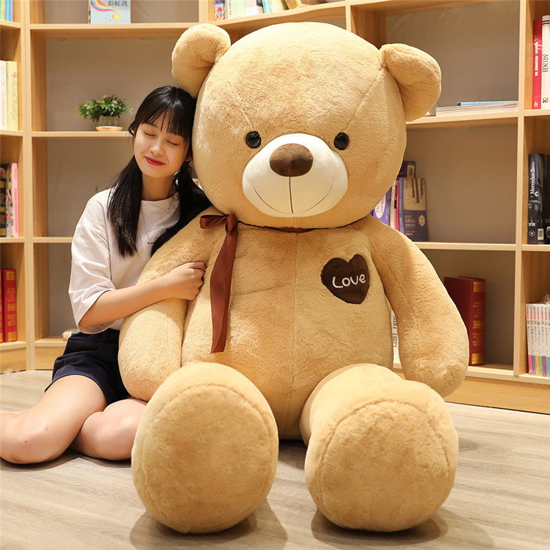 Large Hug Bear Doll Plush Toy Teddy Bear Doll Bed Sleeping Pillow ...
