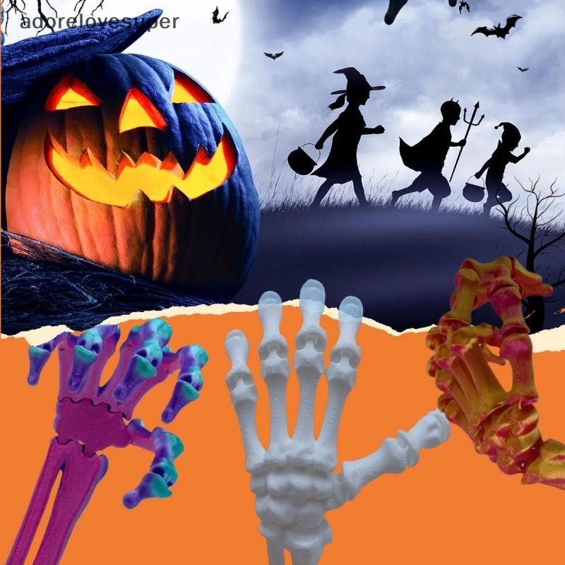 AD1MY 1 Piece 13.5/19cm Funny 3D Movable Skeleton Hand Joint Model ...