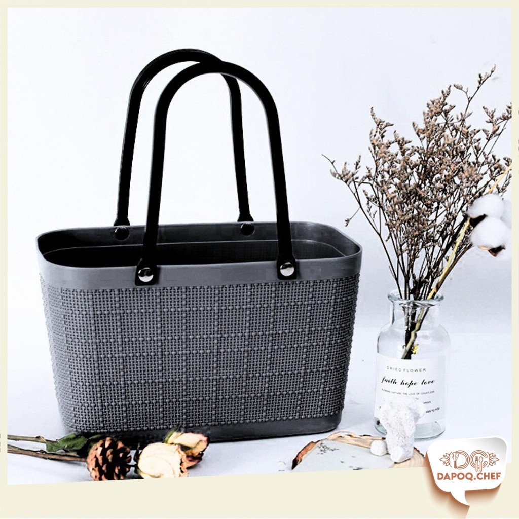 DC Japanese Style XL Size Quality Grocery Basket Square Hard Basket ...