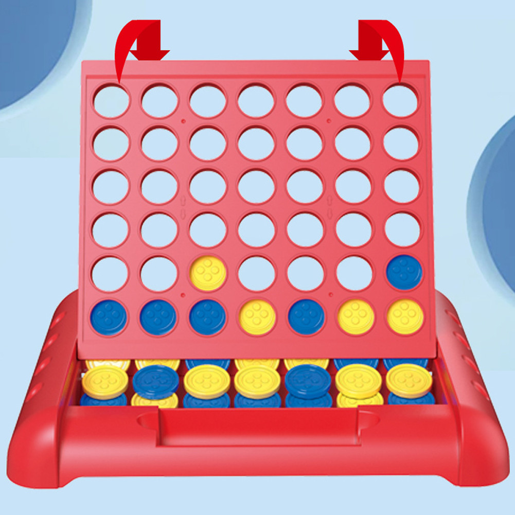 4 in A Row Game Strategy Game Connect 4 In A Line Board Game Kids ...