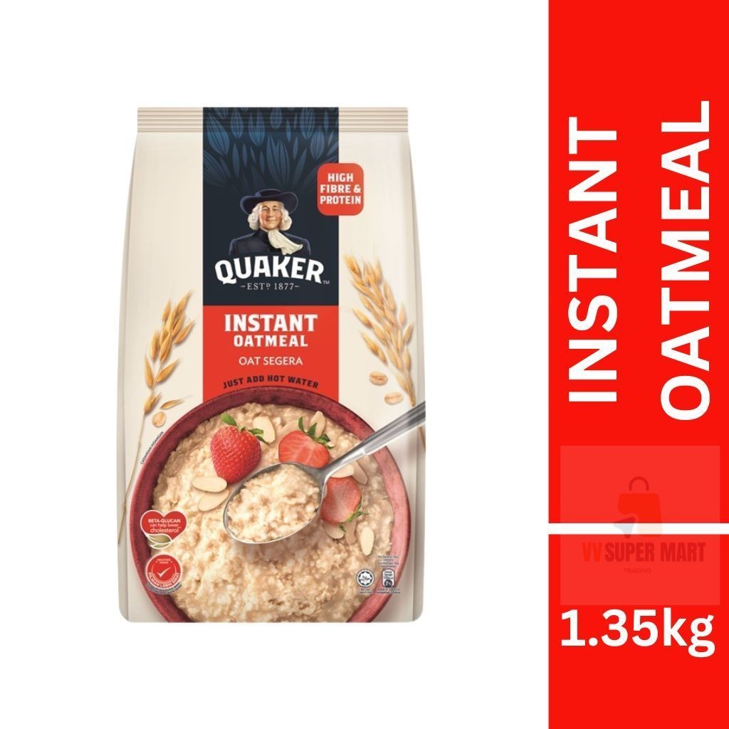 QUAKER Instant Oatmeal (1.35kg) | Shopee Malaysia