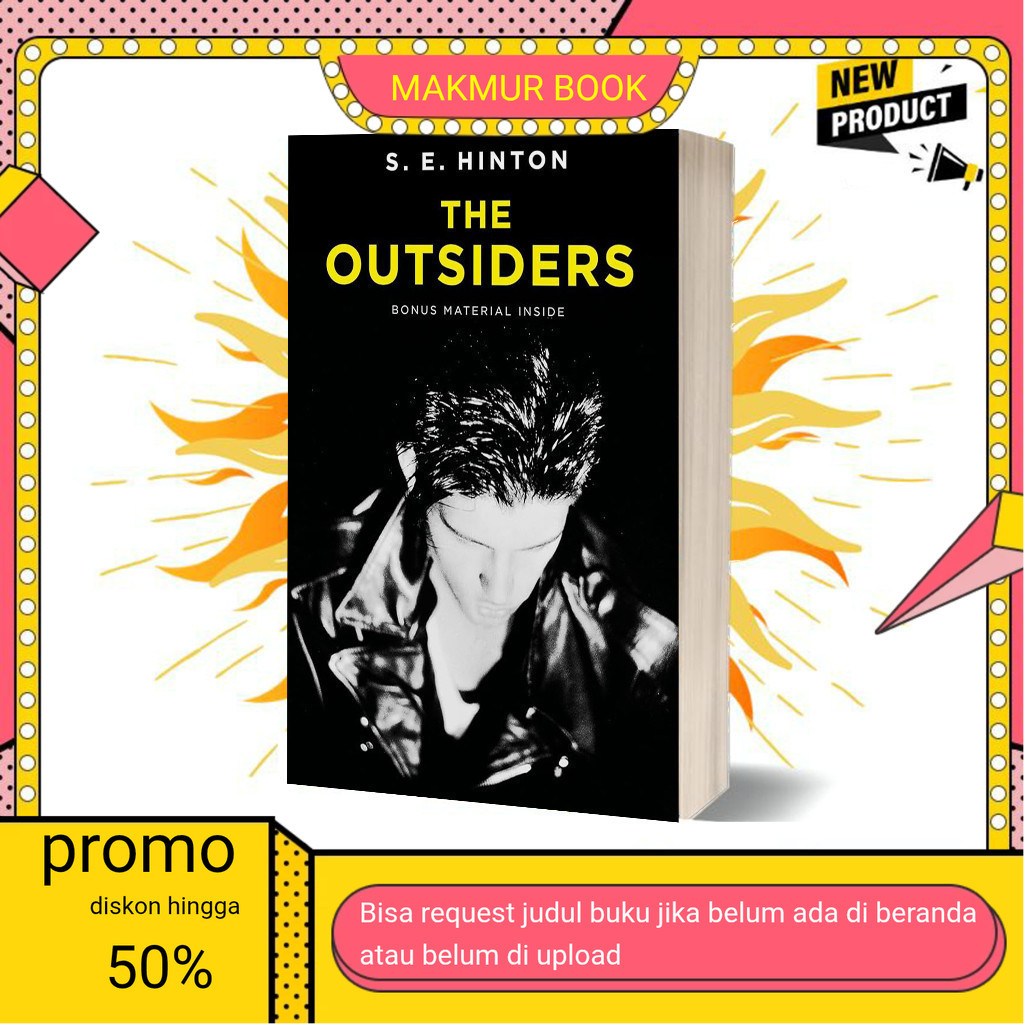The Outsiders book by S. E. Hinkon (English) | Shopee Malaysia