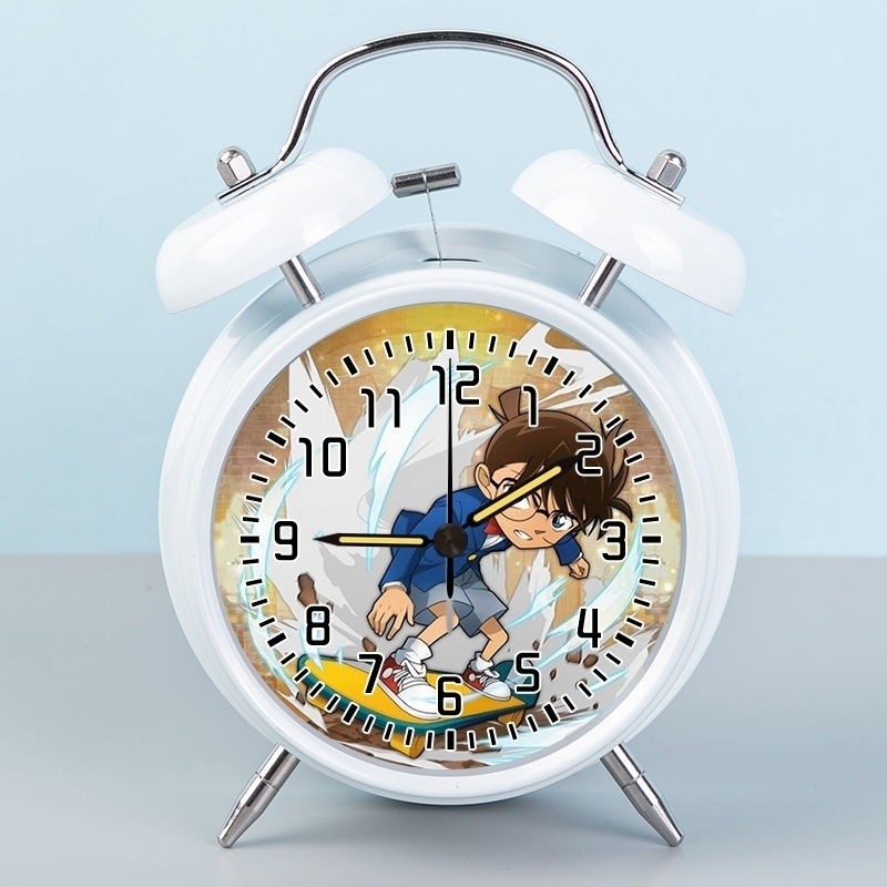 Detective Conan Anime Clock Alarm Clock Shinichi Kudo Merchandise Two ...