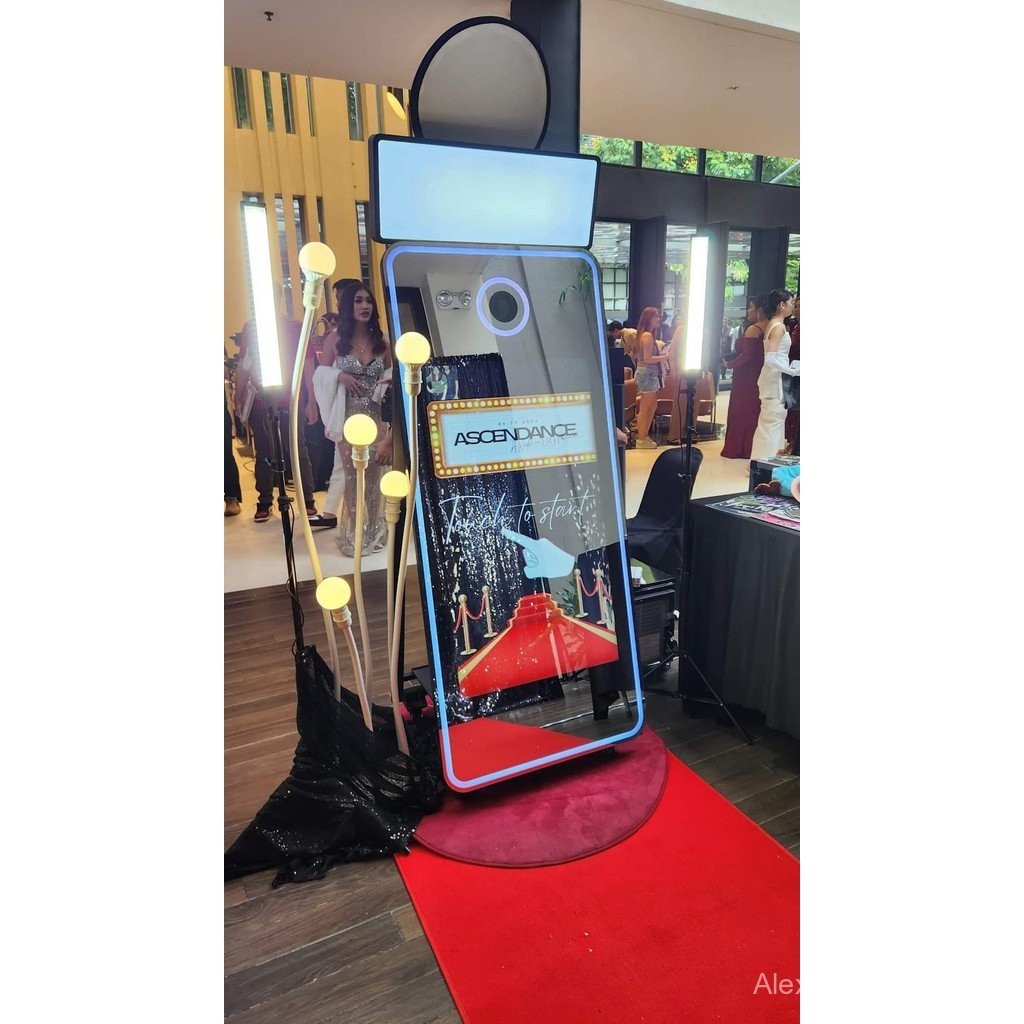 《KL IN STOCK》case magic foto master hot round 70 inch smart mirror x ...