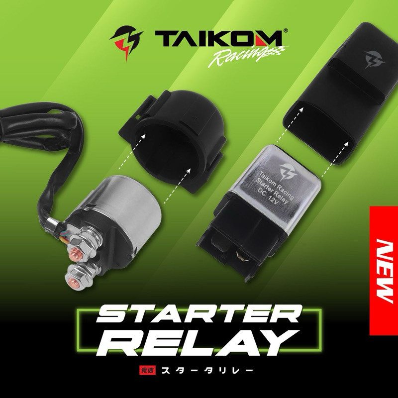 TAIKOM RACING Starter Relay LC LC4S LC5SLC135 Y15ZR Y15 EX5 RS150 RS ...