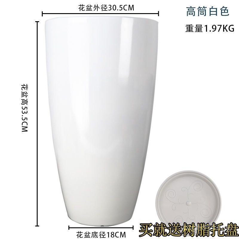 0 Pasu Bunga Tinggi 60cm Tiub Tinggi Pasu Bunga Emas Pasu Besar Resin ...