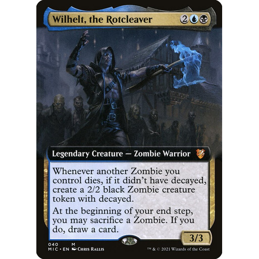 EDH PlayTest cards - Wilhelt, the Rotcleaver (Multi) | Shopee Malaysia