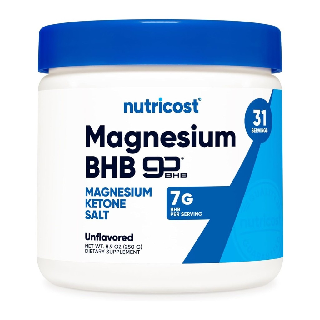 Nutricost, Magnesium BHB, Unflavored, 8.8 oz (250 g) | Shopee Malaysia