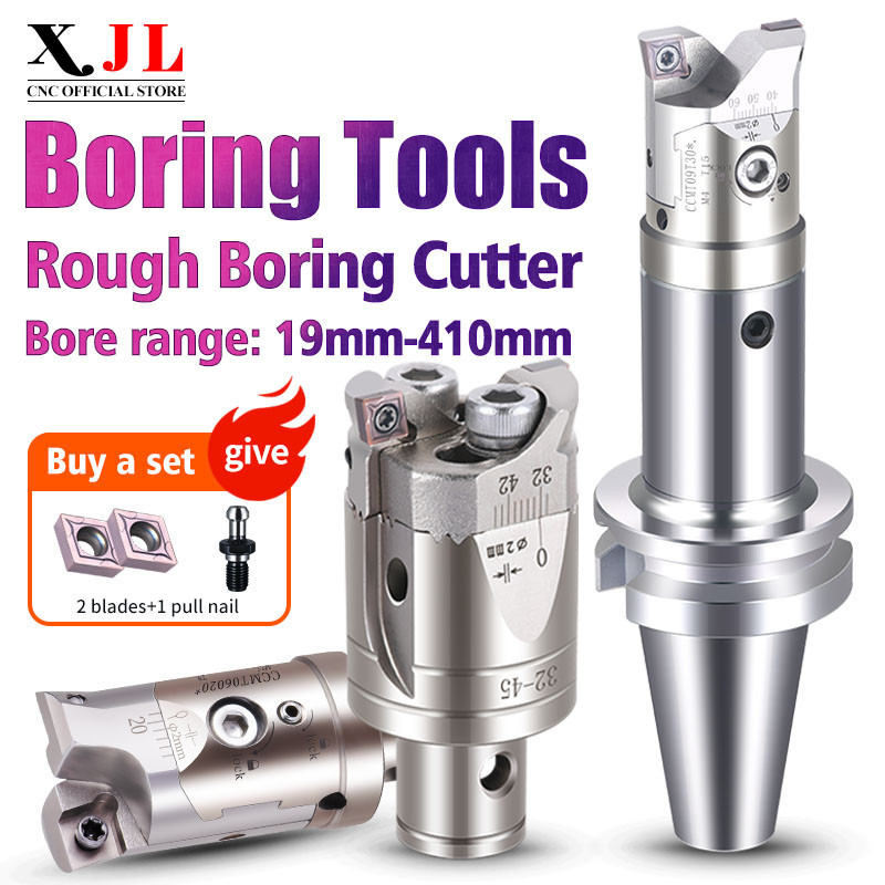 Rough Boring Head Adjustable Rough Boring Cutter set BT40 tool holder ...