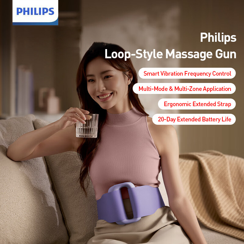 Philips PPM3602G Wearable Ring Massager - 20-Day Battery, 5 Speeds ...