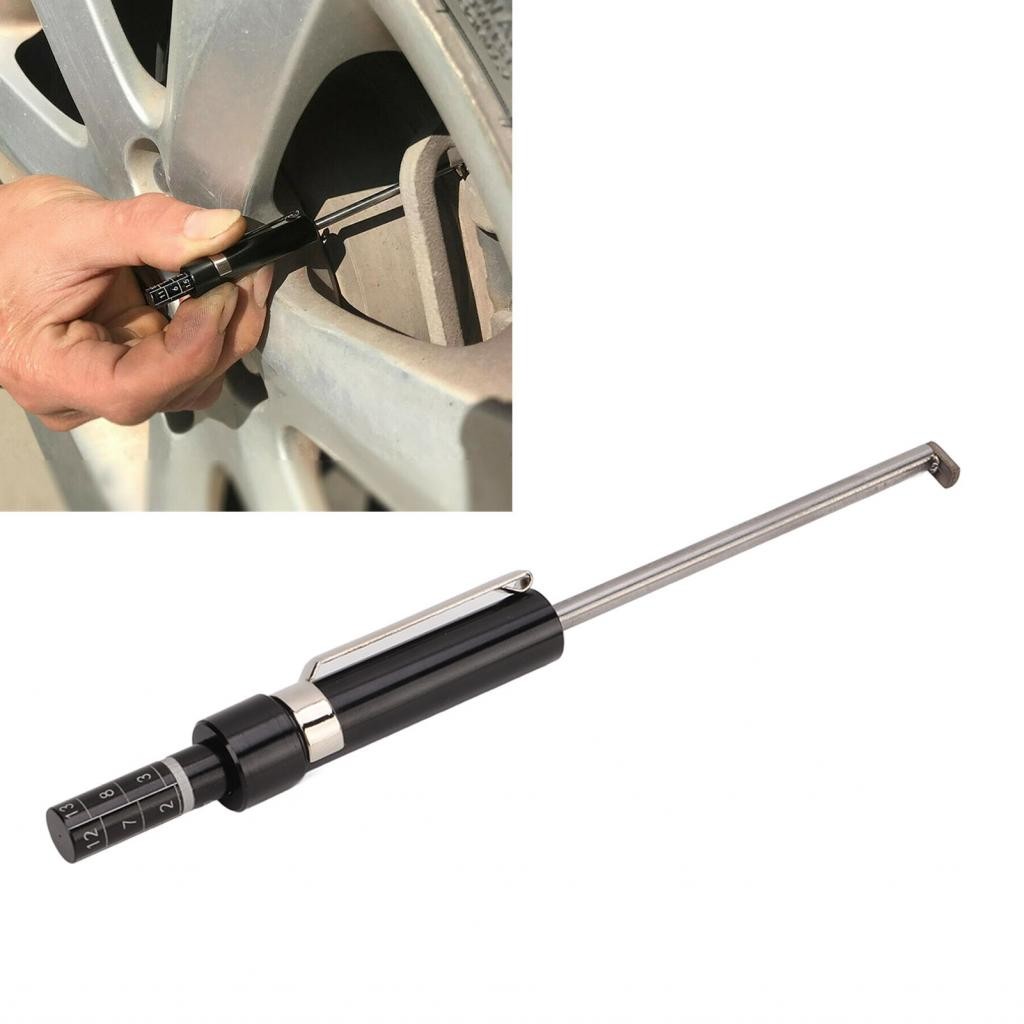 Brake Pad Thickness Gauge Car Detection Pen Scale Tire Tread Depth ...