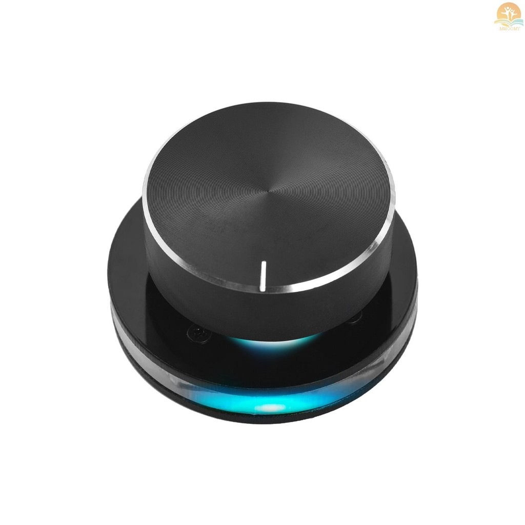 Fast Ship USB Volume Control Knob with One-Click Mute Function RGB Light Type-C Interface for PC ...