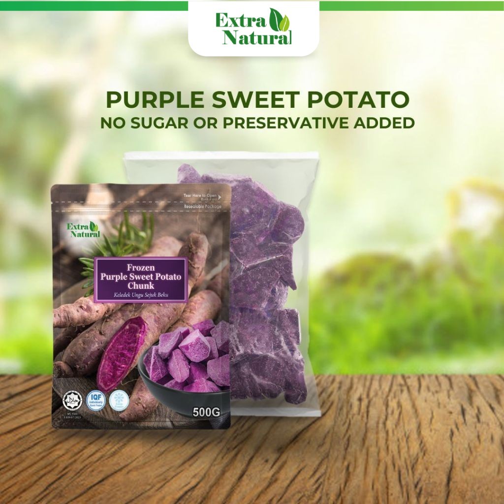 【Frozen】Purple Sweet Potato Chunk | Ubi Keledek | No Sugar No ...