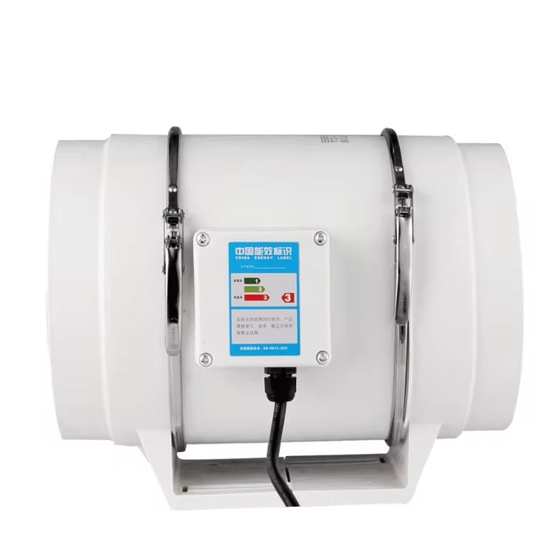 Electric Dust Exhaust Fan High Suction Power Inline Duct Booster Fan ...