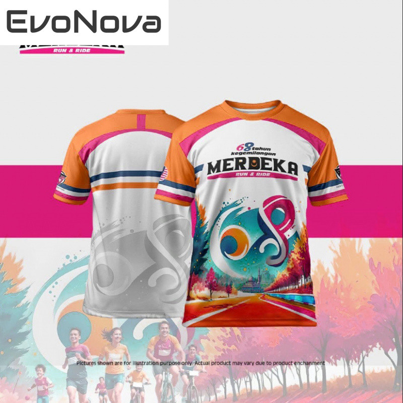 Baju Merdeka 68 Tahun baju jersey Ethnic T-shirt 2025 Merdeka 2024 ...
