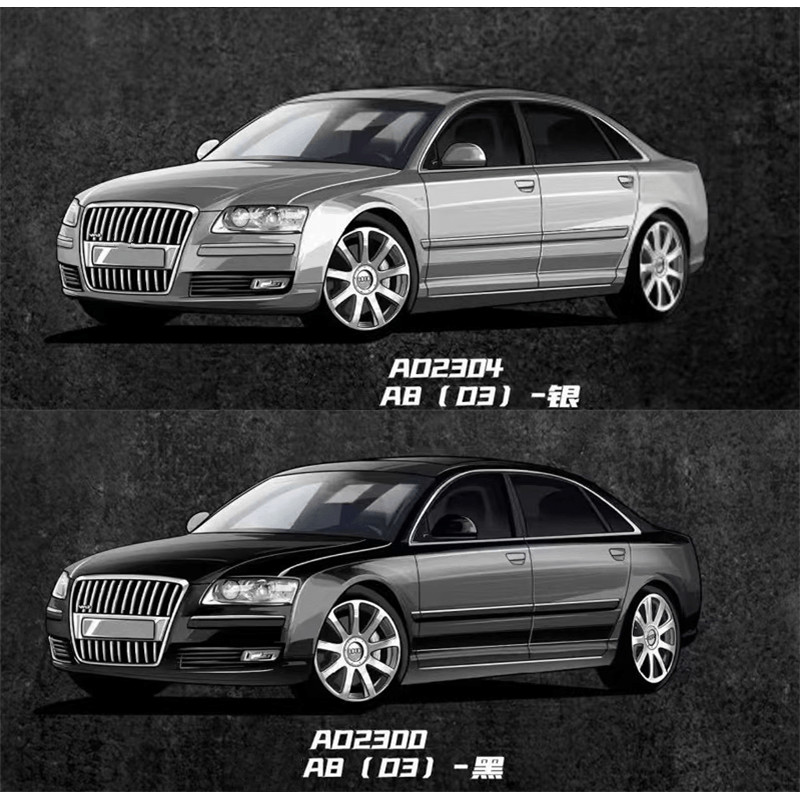 MASDI 1:64 A8 D3 Diecast Model Car | Shopee Malaysia