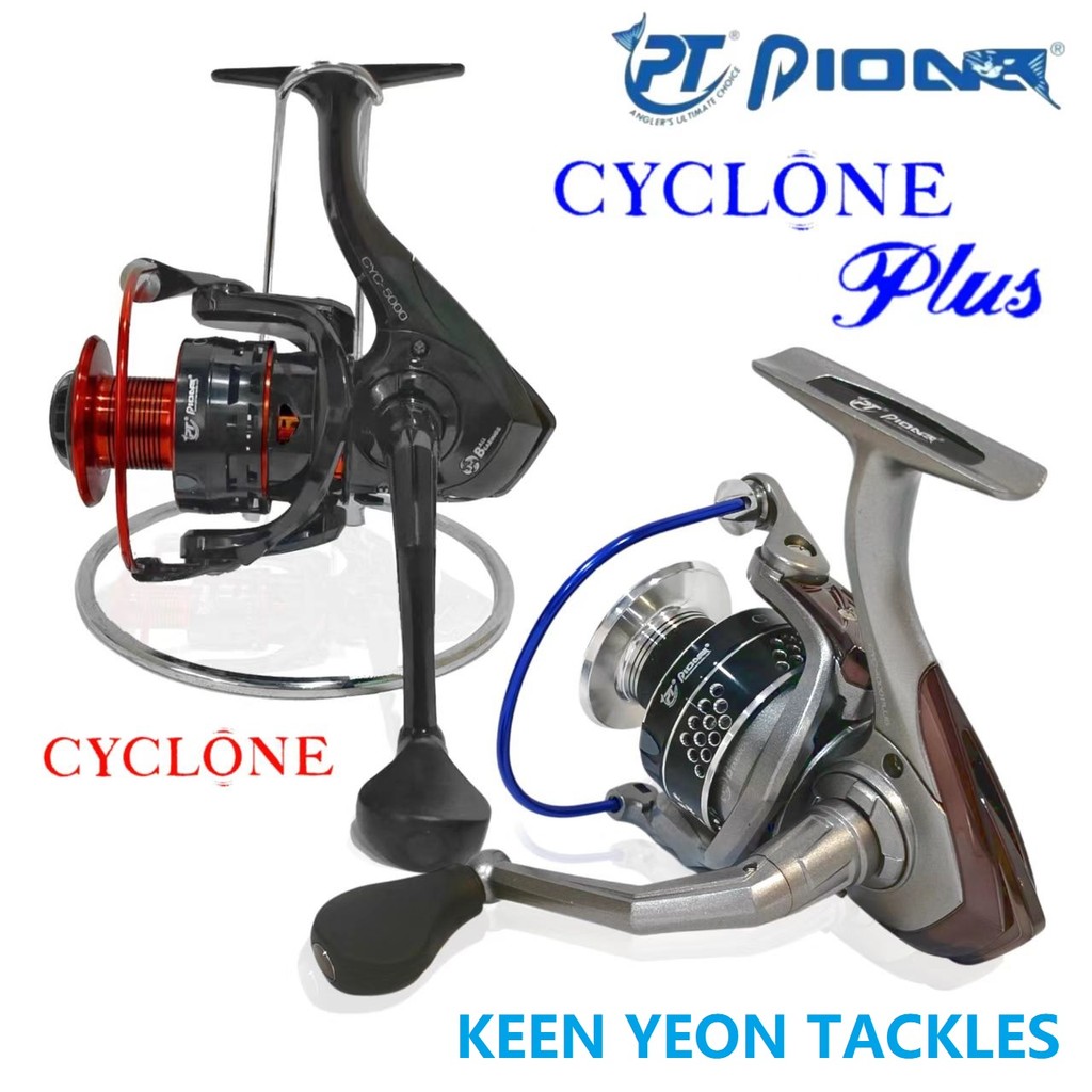 PIONEER CYCLONE / CYCLONE PLUS SPINNING FISHING REEL (SPINNING ...