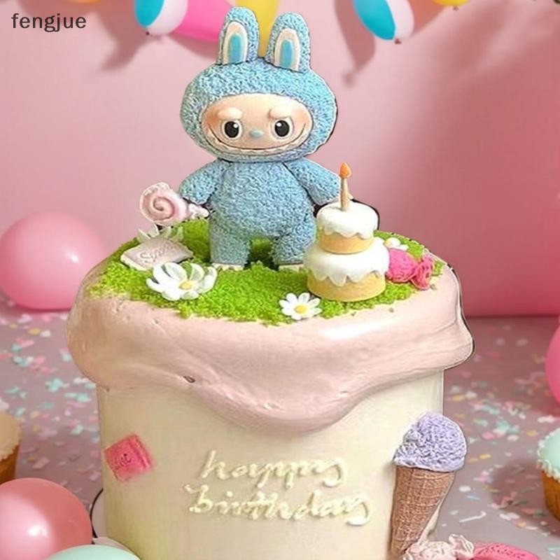 fengjue Diy Labubu Dolls Candle Casting Silicone Mold 3d Resin Mould ...