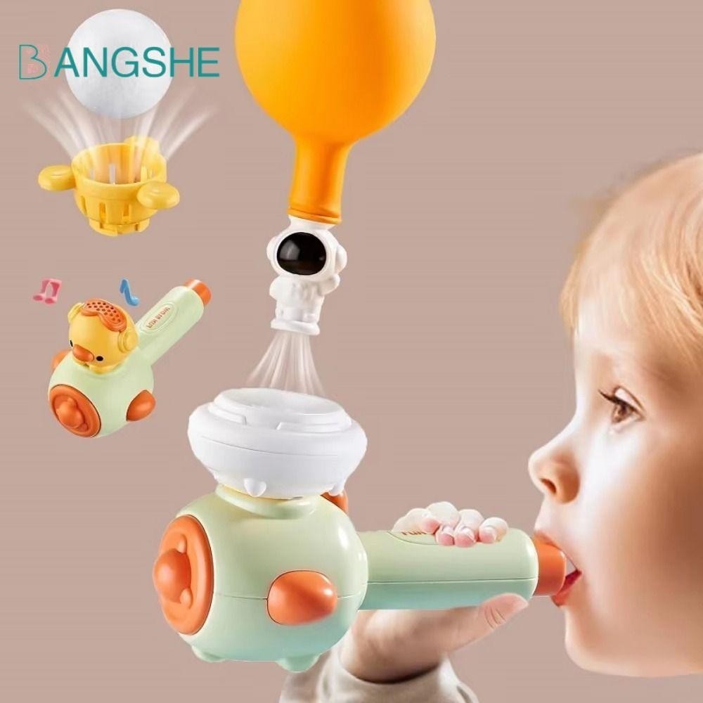 Cartoon 3 in 1 Balloon Launcher Toy, Fun Floating Tube Ball Montessori ...
