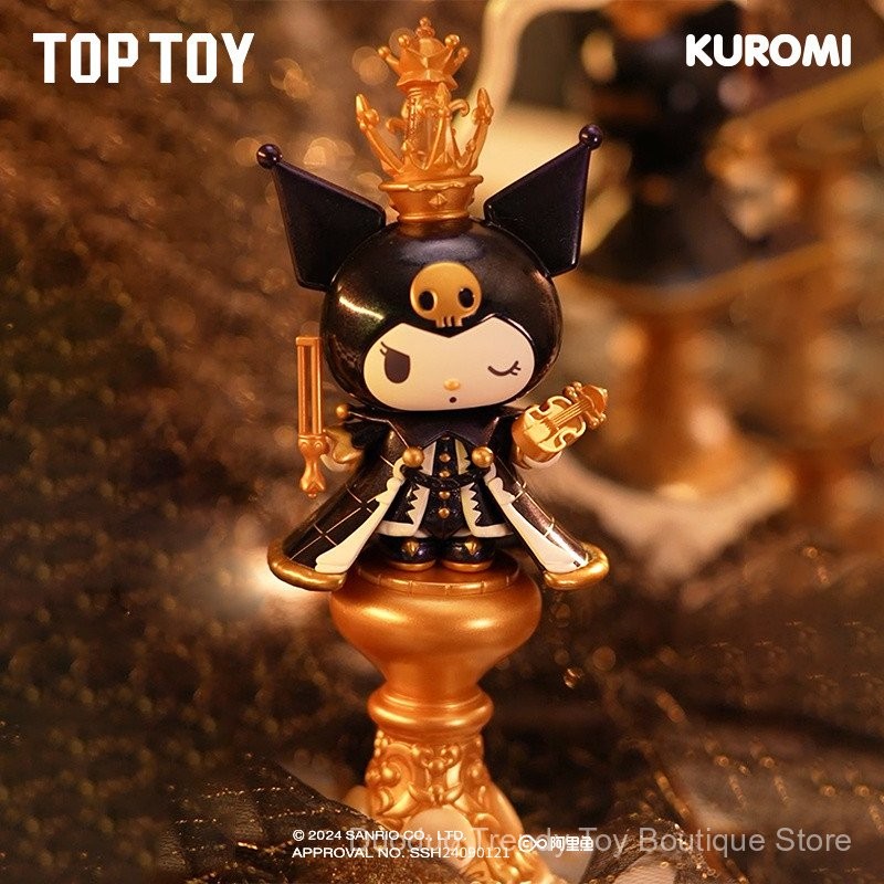 TOPTOY Genuine Sanrio KUROMI Chess Mystery Box Full Set of Figures ...