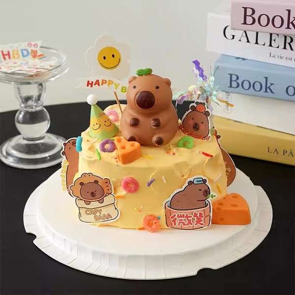 Ins style Cake Plugin cake top themed party dessert decoration Internet ...