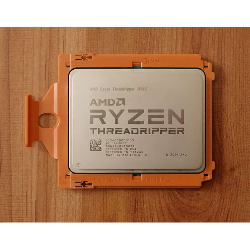 New AMD Ryzen Threadripper 3990X CPU Processor 64 Cores 2.9GHz CPU 280W ...