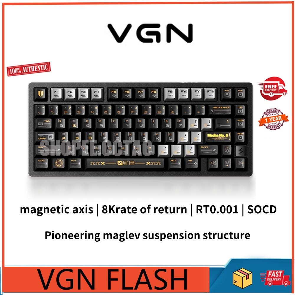 VGN FLASH Aluminum Alloy Gasket Hot Plug RT0.001 Gaming Customized ...