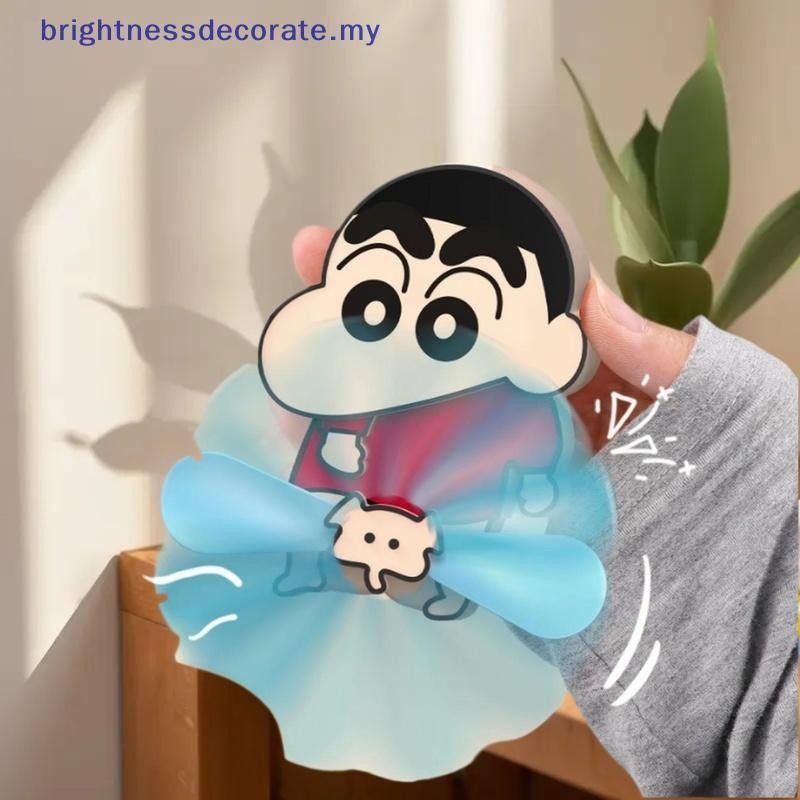 [Birth] Cartoon Crayon Shin-chan Hand-Pressed Hand-Cranked Small Fan ...