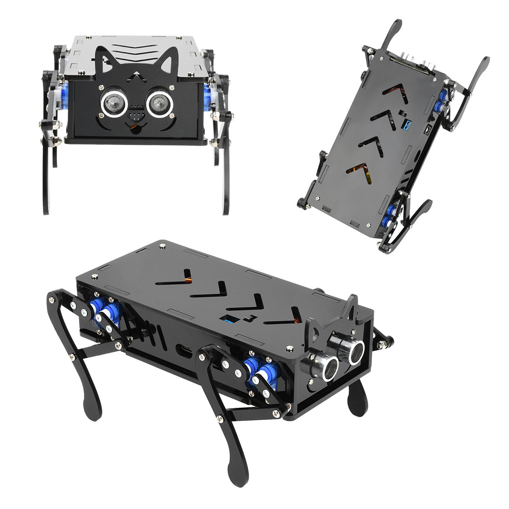 Pcbfun Four-legged bionic robot dog Bionic intelligent programming ...
