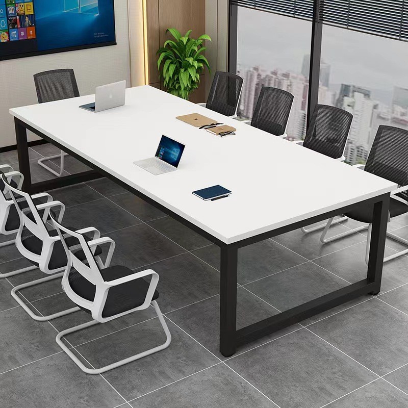Simple Simple Ready Stock Long Table Desk Long Strip Rectangular ...