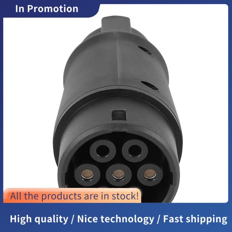 EVSE EV Adaptor 32A J1772 Type 1 to Type 2 Plug EV Adapter, Electric ...