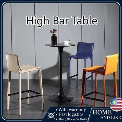 High Small Round Bar Table Balcony Bar Table Cafe Shop Restaurant ...