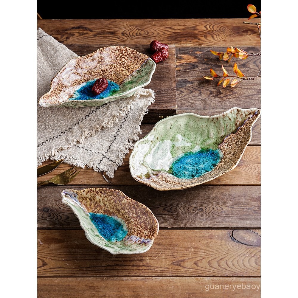 Restoran Masakan Unik Retro Kreatif Seramik Perubahan Peralatan Makan ...