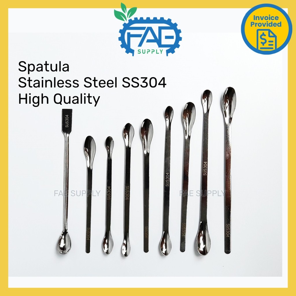 Lab Spatula Stirrer Spoon Stainless Steel 304 Lab Laboratory foods ...